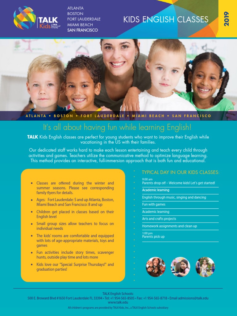 It's All About Having Fun While Learning English! | PDF | Homework ...