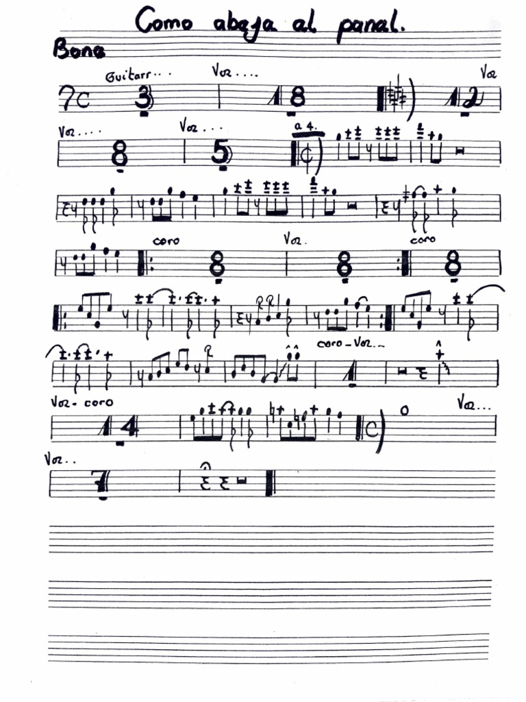 Como Abeja Al Panal | PDF