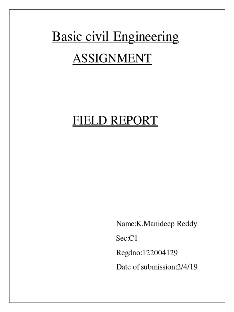 Basic Civil Engineering Assignment Download Free Pdf Concrete Cement