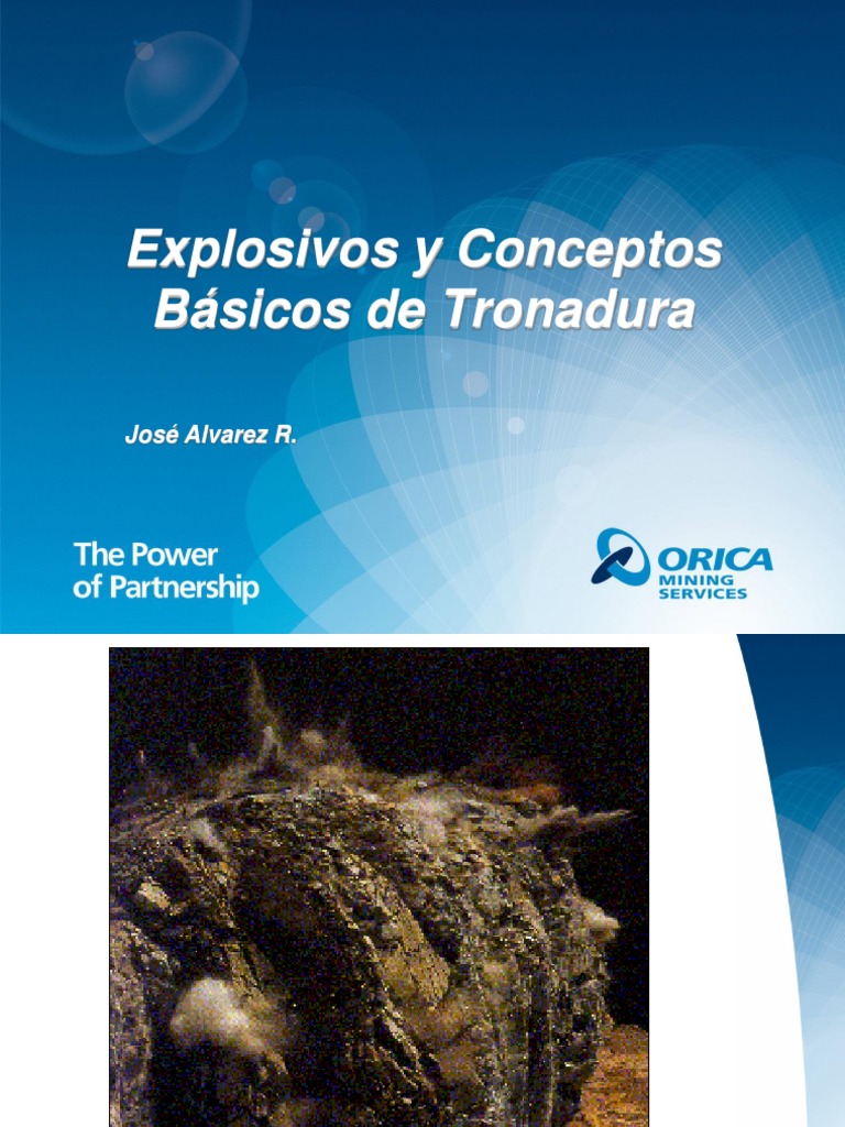 Explosivos y Conceptos Básicos de Tronadura | Olas | Naturaleza