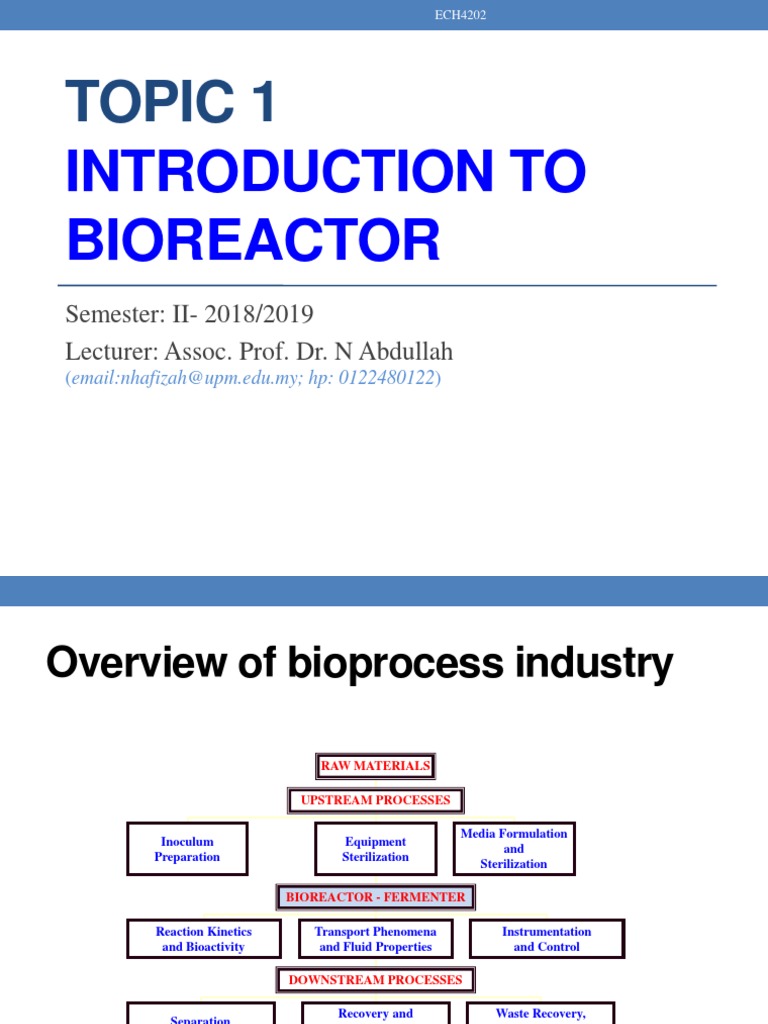 Introduction To Bioreactor Pdf Monoclonal Antibody Valve