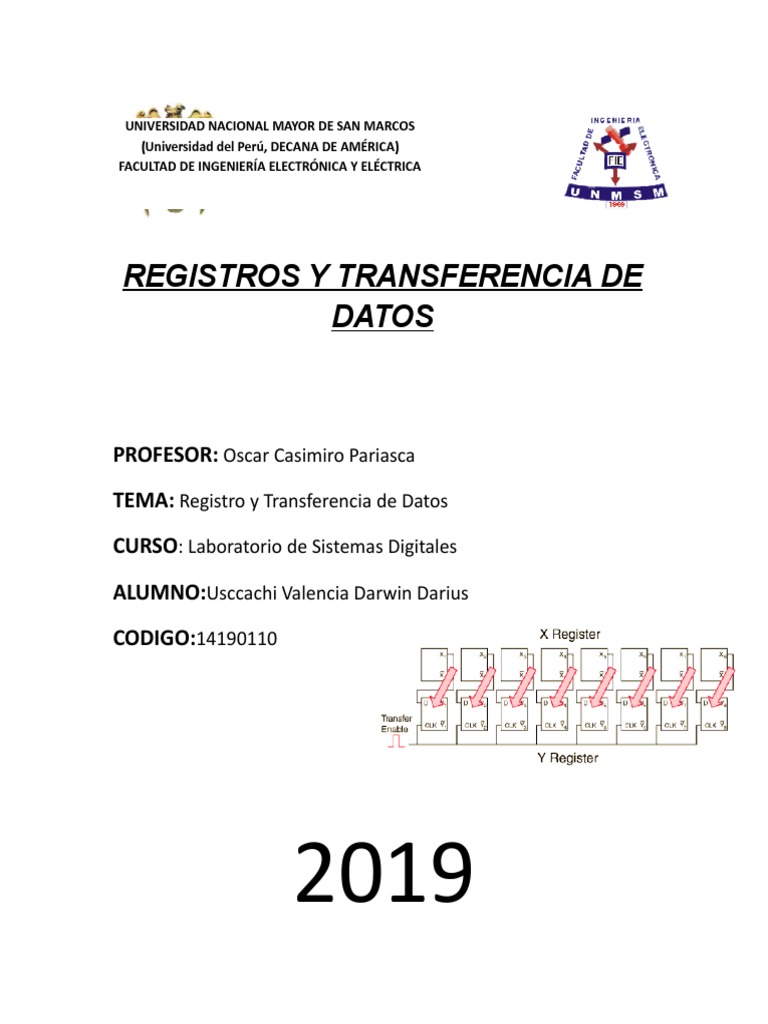 Contadores y Registros | PDF | Ingenieria Eléctrica | Electrónica digital