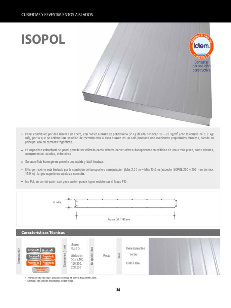 ISOPOL | PDF | Aisladores | Transferencia de calor