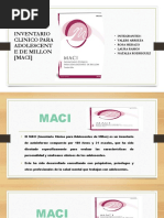 Maci Ii | PDF | Manual Diagnóstico y Estadístico de los Trastornos ...