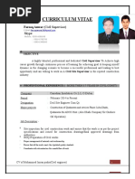CV of Arsalan | PDF | Civil Engineering | Engineering