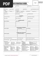 CLP Registration Form | PDF | Intimate Relationships | Social Conventions