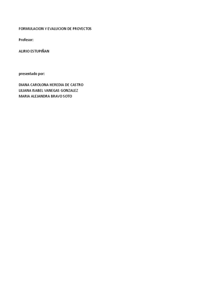 Evaluación Financiera de Proyectos Empresariales | PDF | Euro | Interés