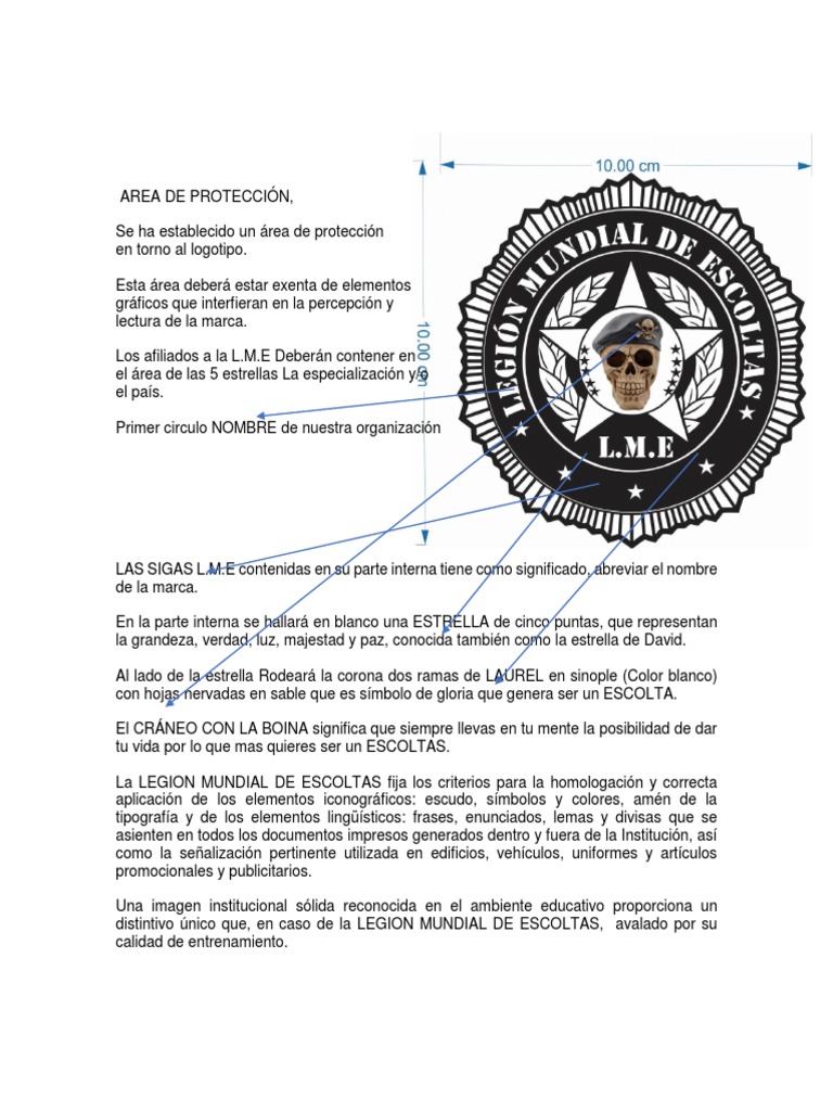 Significado Logo Legion Mundial de Escoltas | PDF