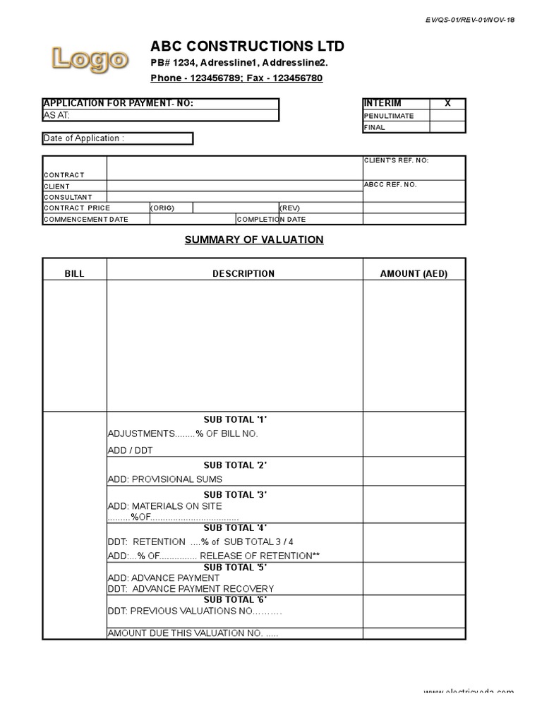 Project Cost Tracking Report | PDF