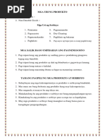 Larawan NG Produkto Na Ikinabubuhay NG Mga Tao | PDF