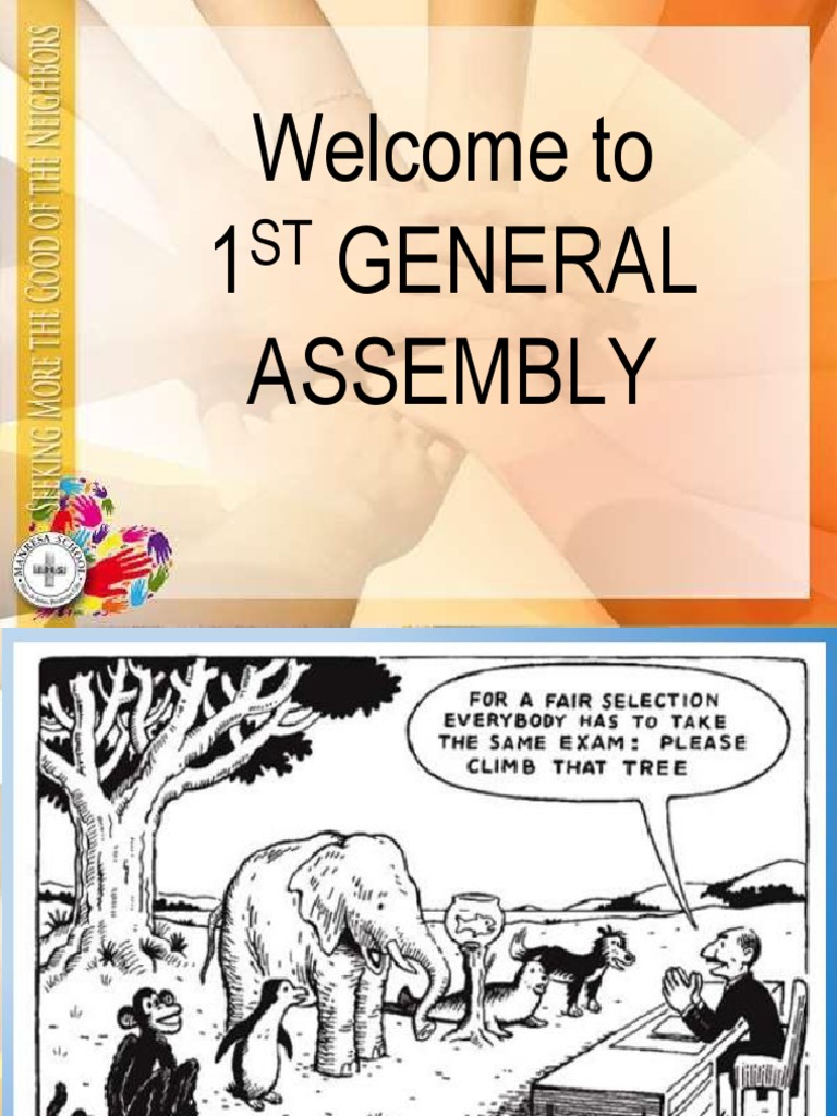 Welcome To 1 General Assembly | PDF | Educational Assessment | Schools