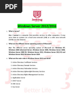 WINDOWS SERVER NOTES (Latest) | PDF | Backup | Installation (Computer ...