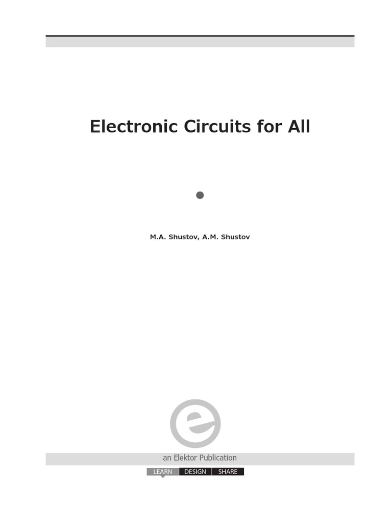 Contents Electronic Circuits For All | PDF | Detector (Radio) | Power Supply