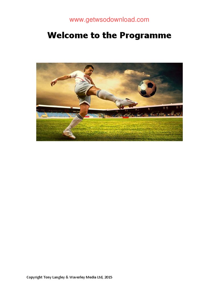 1 Welcome To The Programme 3 | PDF | Odds | Gambling