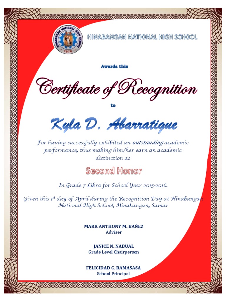 Certificate Eosy-Special Award | PDF