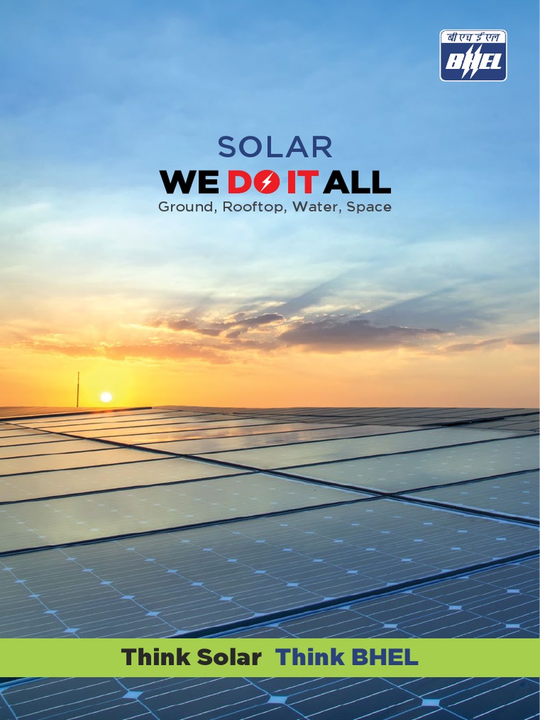 Solar Brochure | PDF | Solar Power | Sustainable Energy