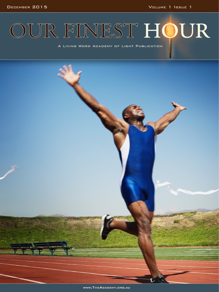 Our Finest Hour Vol1 1 | PDF | Wisdom | Book Of Proverbs