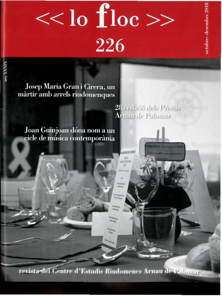 Josep Maria Gran I Cirera, Un Màrtir Amb Arrels Riudomenques | PDF