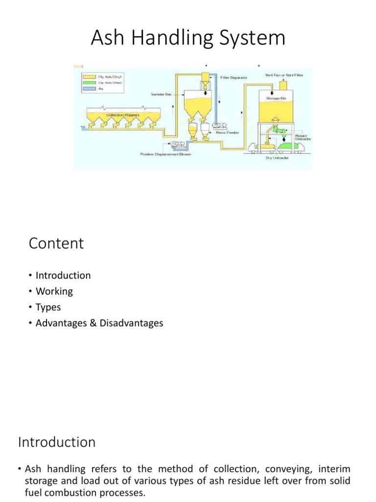 Comparing Mechanical, Pneumatic, Hydraulic, and Steam Jet Ash Handling ...