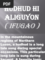 Full Epic Story of Aliguyon or The Hudhud | PDF