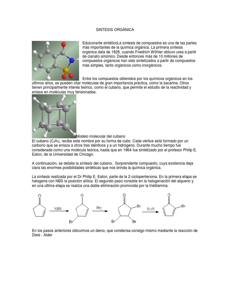 Sintesis Organica | PDF | Química Orgánica | Química