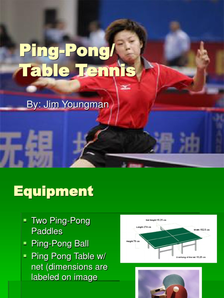 Ping Pong - Table Tennis Power Point Presentation | PDF | Table Tennis ...