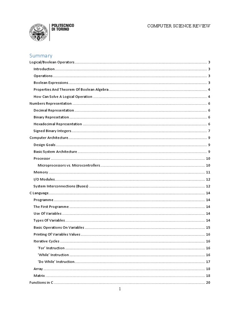 Computer Science | PDF | Parameter (Computer Programming) | Central Processing Unit