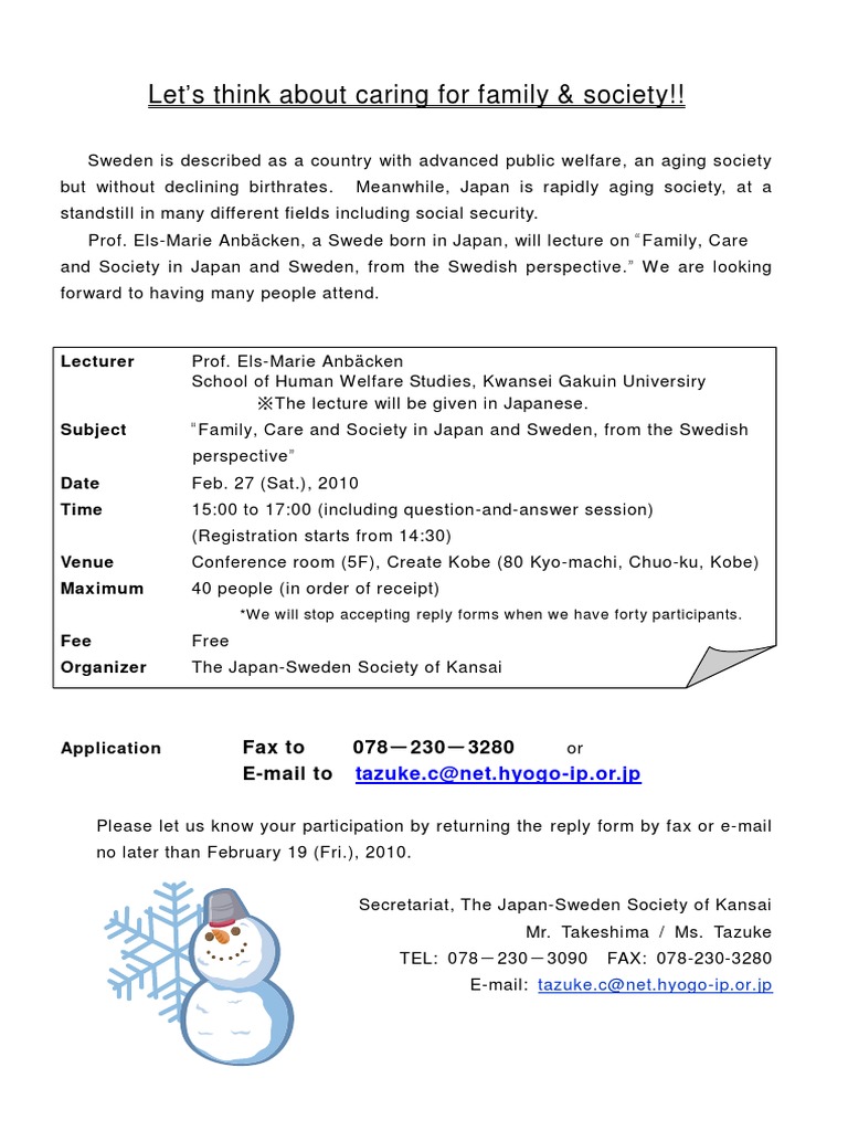 Invitation Letter For A Lecture by Prof | PDF