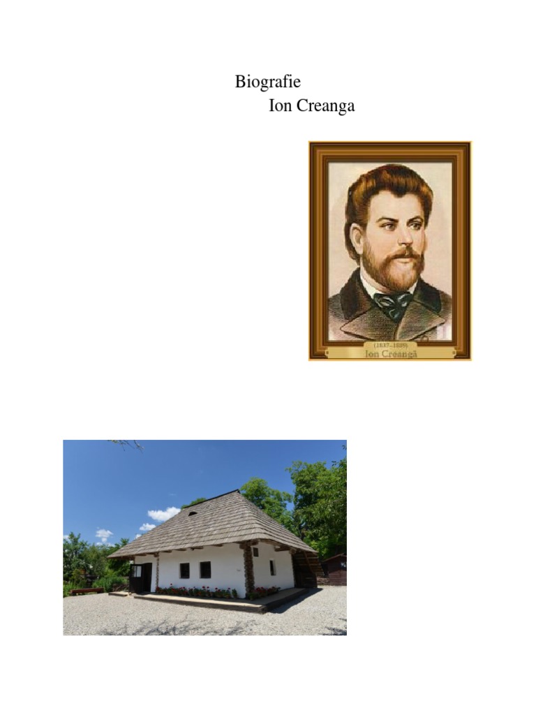 Biografie Ion Creanga | PDF
