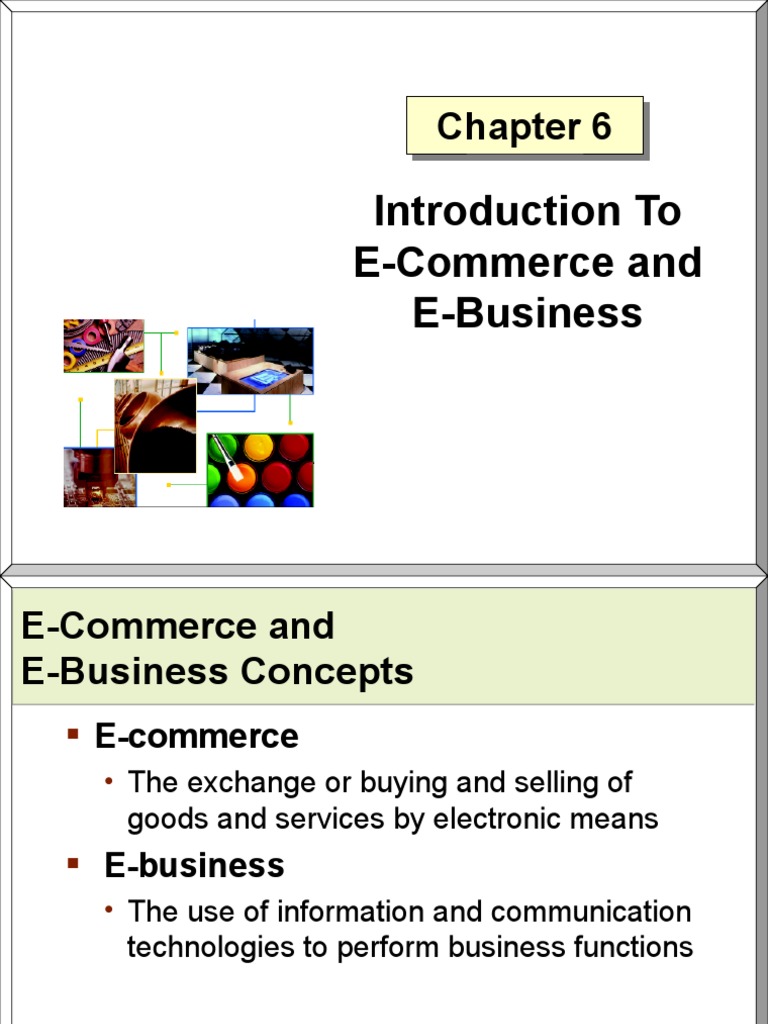 Introduction To Ecommerce Business | PDF | Electronic Business | E Commerce