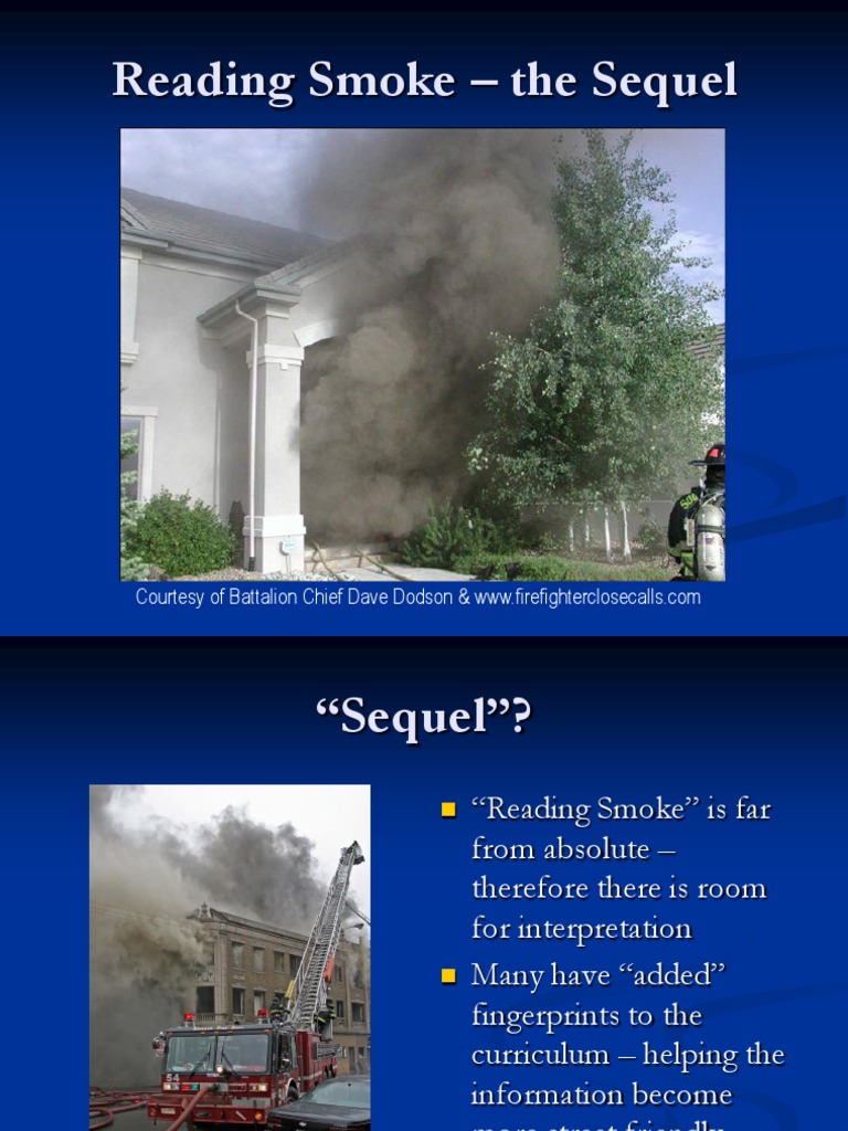 Reading Smoke Sequal | PDF | Smoke | Fires
