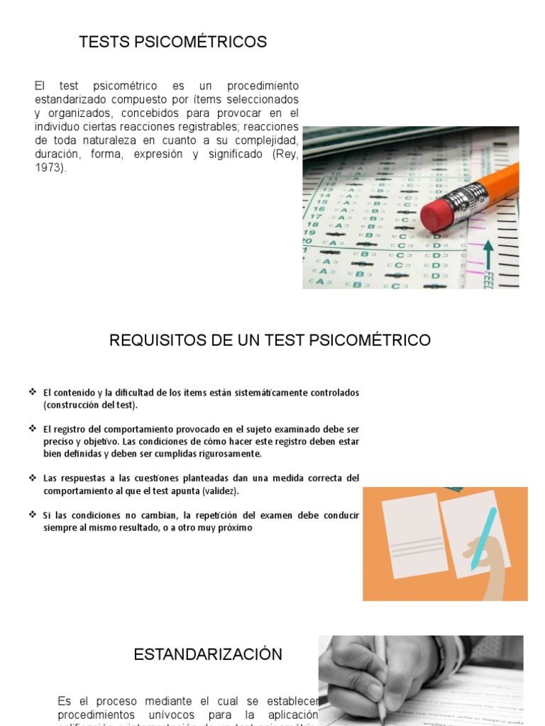 Test Psicometricos | PDF