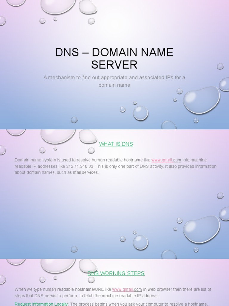 Dns Domain Name Server Pdf Domain Name System Internet Governance