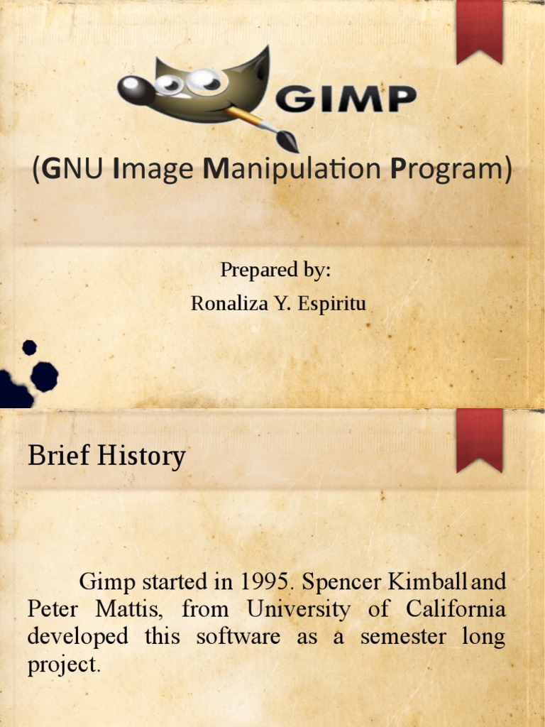 GIMP | PDF | Computing | Software