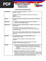 DRR Module 4 Detailed Lesson Plan | PDF | Natural Disasters | Hazards