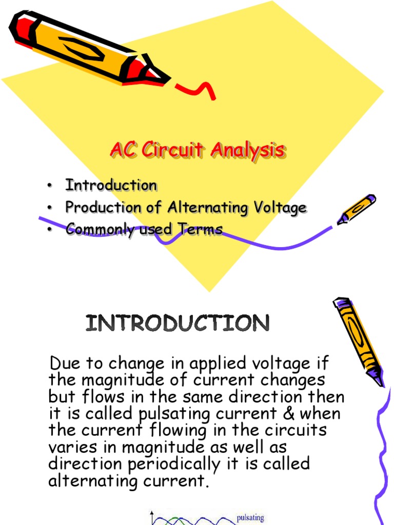 AC Circuit Analysis (VKM) | PDF | Alternating Current | Power Station