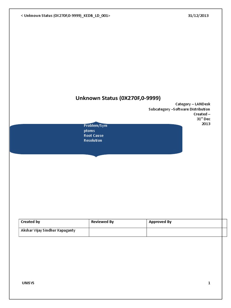 Landesk Error Code | PDF | Hypertext Transfer Protocol | Software Engineering