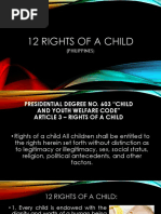 Overview of PD 603: Child Welfare Code | PDF | Child Labour | Employment
