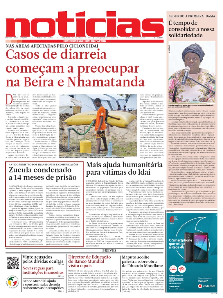 Noticias de Mocambique | PDF | Moçambique | Milho