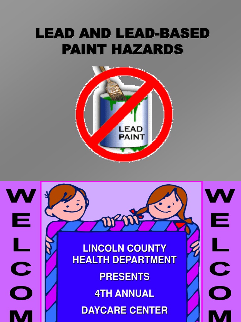 Lead and Lead-Based Paint Hazards | Download Free PDF | Lead | Wellness