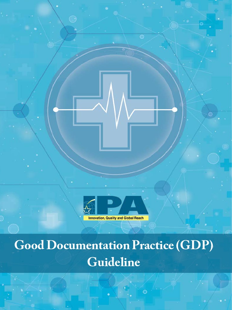Good Documentation Practice (GDP) Guideline | Download Free PDF ...