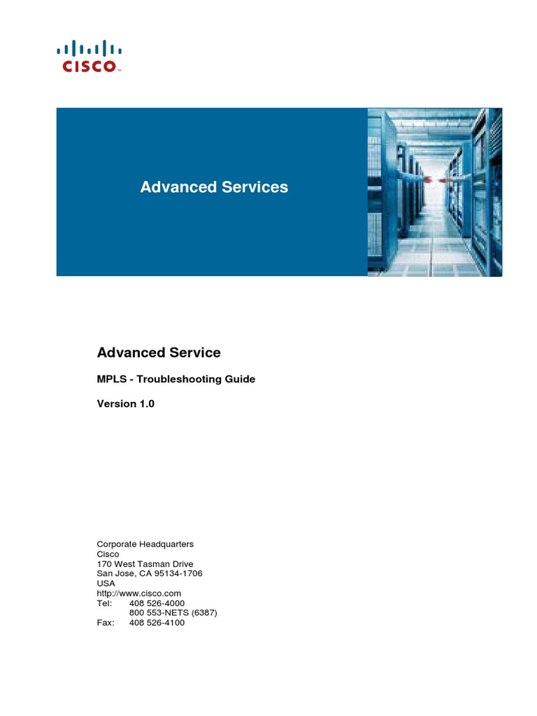 MPLS Troubleshooting Guide | PDF | Multiprotocol Label Switching ...