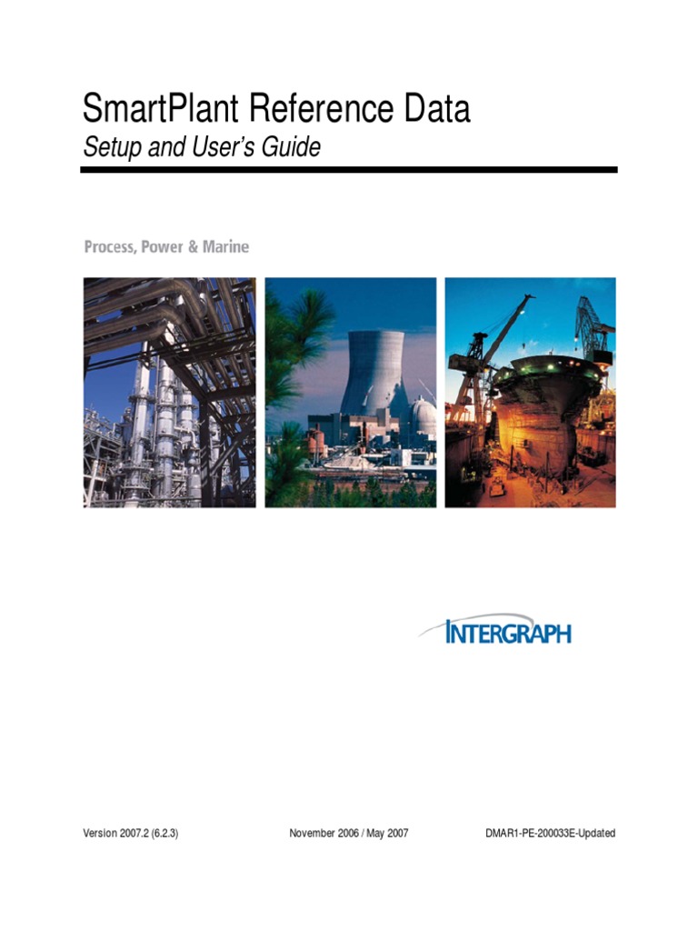 Smartplant Reference Data: Setup and User'S Guide | PDF | Menu (Computing) | Computing