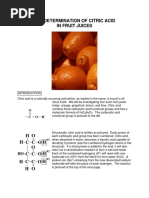 Unit 2-Determination of Total Titratable Acidity | PDF | Titration ...