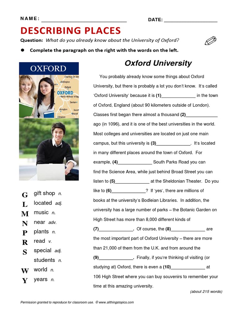 Lesson Oxforduni | PDF | University Of Oxford | Learning