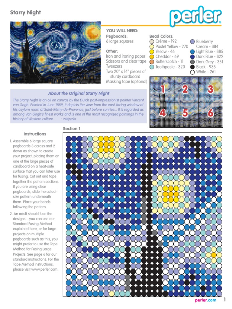 Starry Night PDF | PDF | Art Media | Plastic Arts