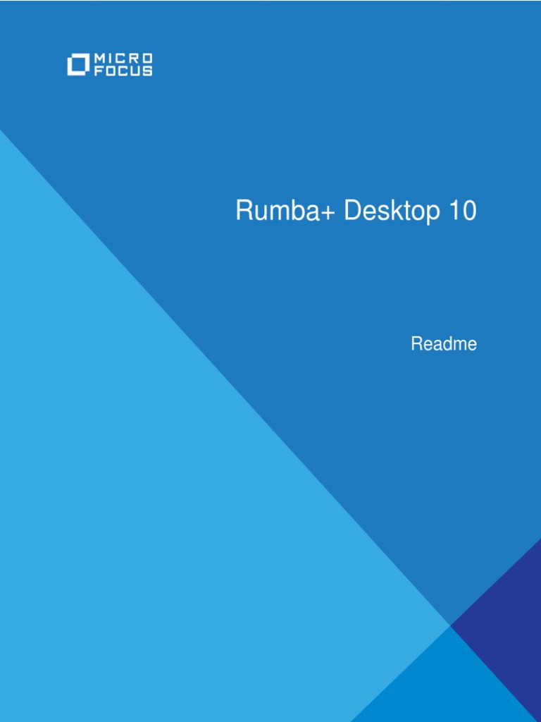 Rumba+ Desktop 10 Readme.pdf | Visual Basic For Applications | Remote ...