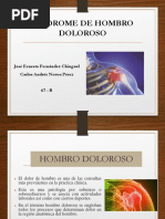 GRR. SX Abduccion Dolorosa Del Hombro | PDF | Hombro | Codo
