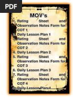 Template For Table of Contents of RPMS Portfolio | PDF | Change ...