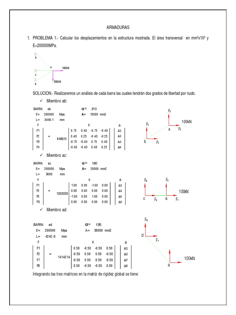 Sol Prob1 | PDF | Matrix (Mathematics) | Matrix Theory